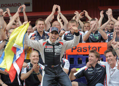 Pastor Maldonado wins Spanish Grand Prix