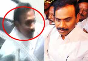 Former Telecom Minister A Raja reaches Parliament