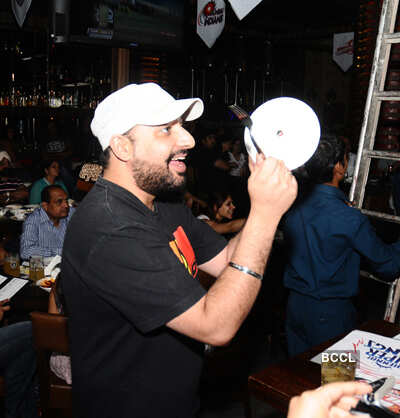 Ranjan Aulak at IPL finale party, held at Striker, Delhi, NCR.