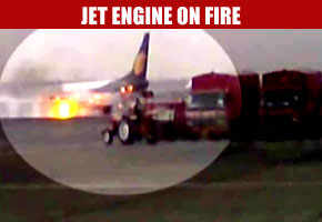 First visuals: Fire in Jet Airways flight