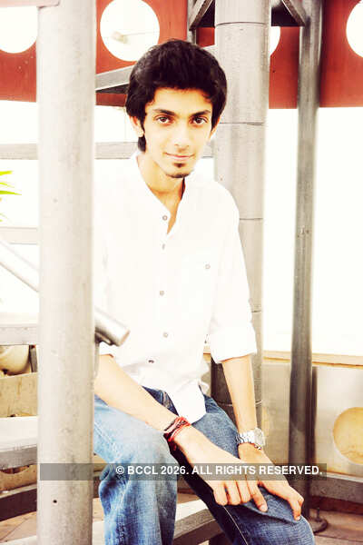 Anirudh Ravichander poses exclusively for Chennai Times during his ...