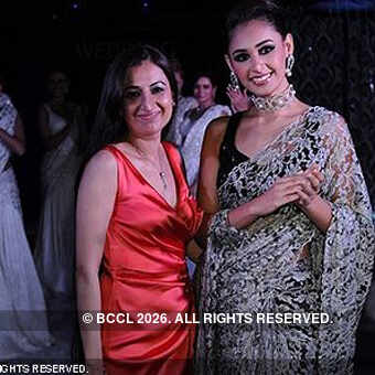 Hasleen Kaur at the grand finale preview of Wedding Asia