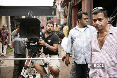 Camera Man Ravi Varman on the sets of movie 'Barfi'