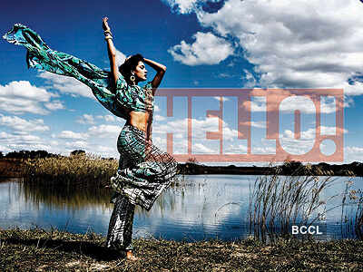 Lisa Haydon sizzles during a photoshoot for 'Hello' magazine's Mens ...