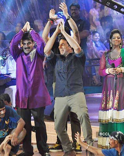 Singer Shaan performs at a Dahi Handi event, held in Mumbai on August ...