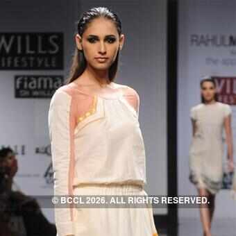 Hasleen Kaur at Wills Lifestyle India Fashion Week 2012