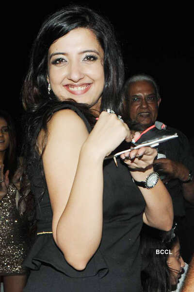 Pretty Bhalla performs at Amy Billimoria's birthday bash, held in Mumbai