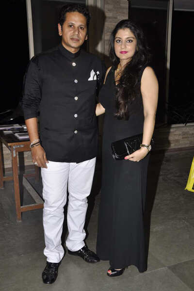 Azeem Khan with wife Sameena during Turkish Consulate's 'Sufi' show ...