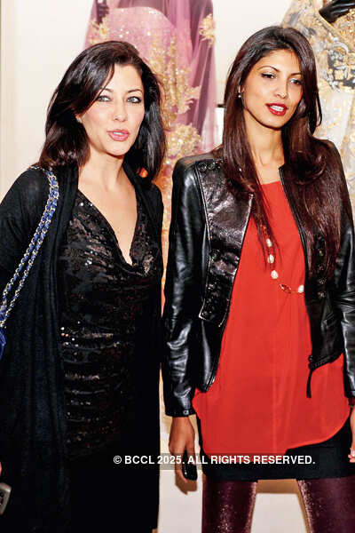 Aditi Govitrikar (L) and Fleur Xavier during the 25 years completion ...