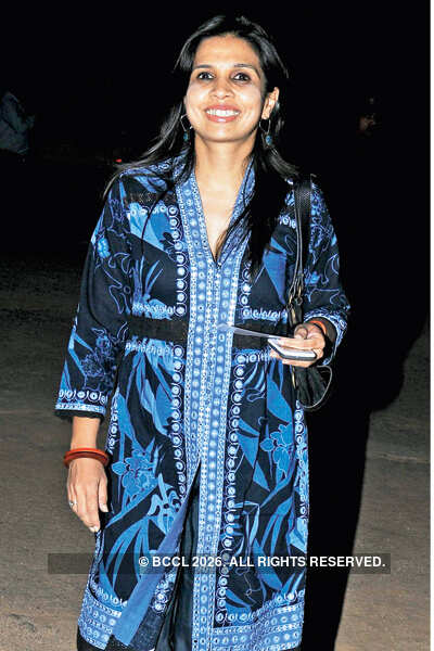 Kavitha attends the final day of the Times Hyderabad Festival, held at ...