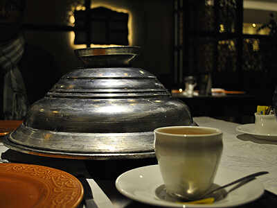 With the stage set for a lavish Kashmiri culinary affair, I first asked ...