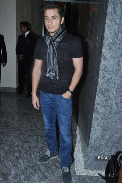 Talented actor Ali Zafar too was spotted at the do