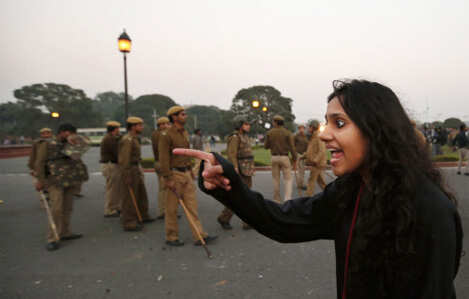 Delhi rape case: Protesters moved out of India Gate