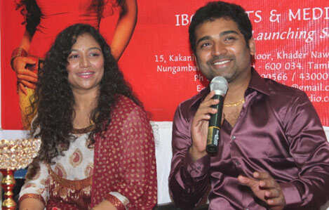 Press meet of dance masters Shobi and Lalitha