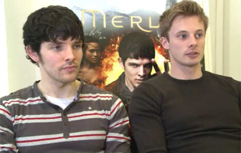 'Merlin' boys talk about their bromance