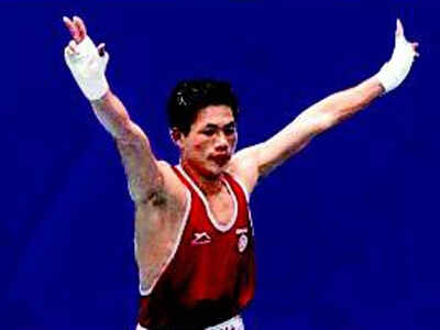 Boxer Dingko Singh 34, won the gold medal at 1998 Asian Games ...