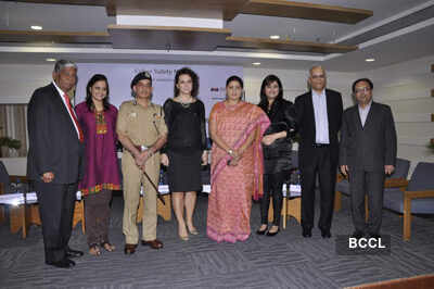Esteemed guests at 'Cyber Safety Week' panel discussion, held in Mumbai ...
