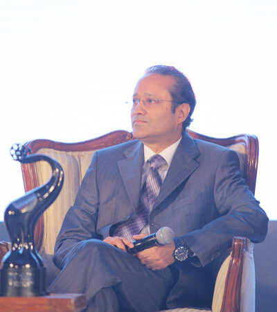 Vineet Jain, MD, Times Group during the unveiling of 'Times of India ...