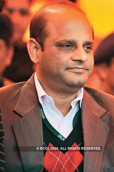 DIG G Sudhakar at the T20 cricket match between inmates of Tihar jail ...