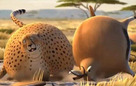 Funny: What if wild animals ate fast food!