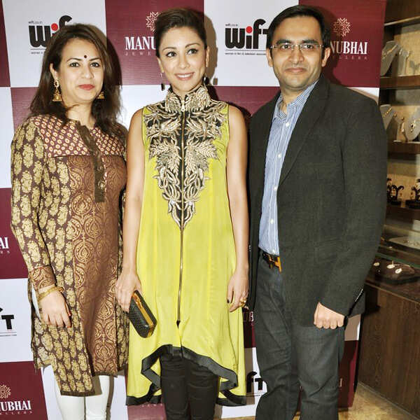 Petrina D'rozanio, Amrita Puri and Samir Sagar during Amrita's ...