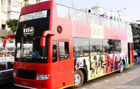 Mumbai's first double-decker restaurant - The Moving Cart