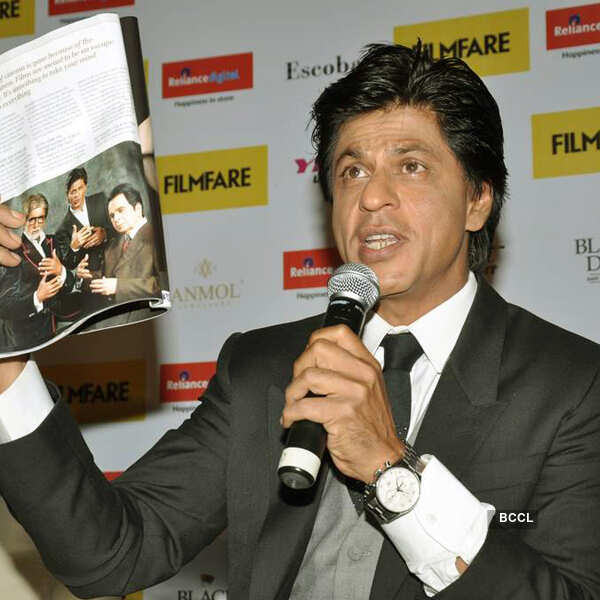 SRK launches 'Filmfare' spl. issue Photogallery - ETimes