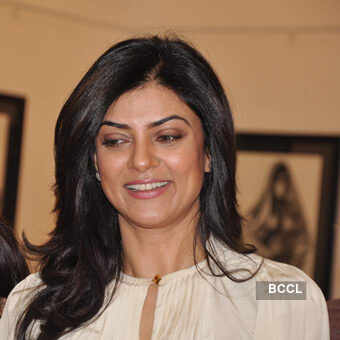 Sushmita Sen at an art exhibition