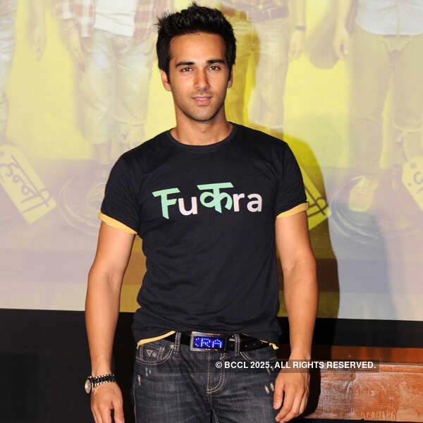 Young actor Pulkit Samrat at the first look unveiling of the Bollywood ...