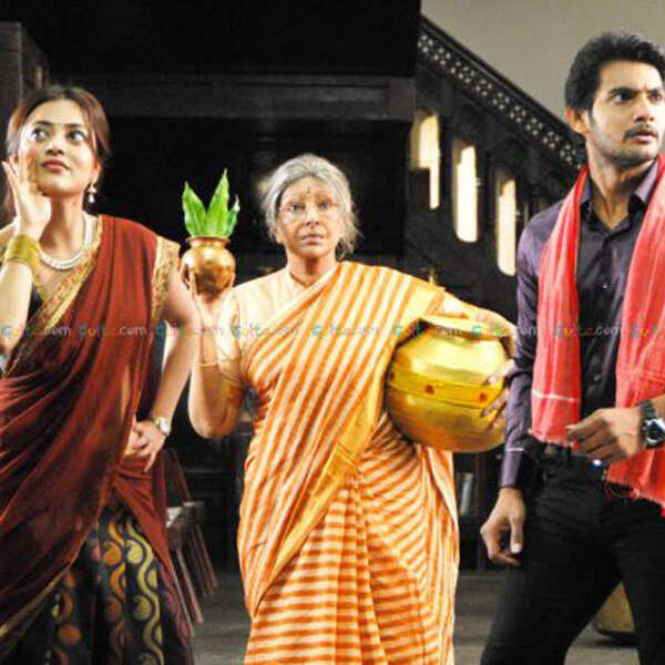 Aadi and Nisha Aggarwal in a still from the movie Sukumarudu.