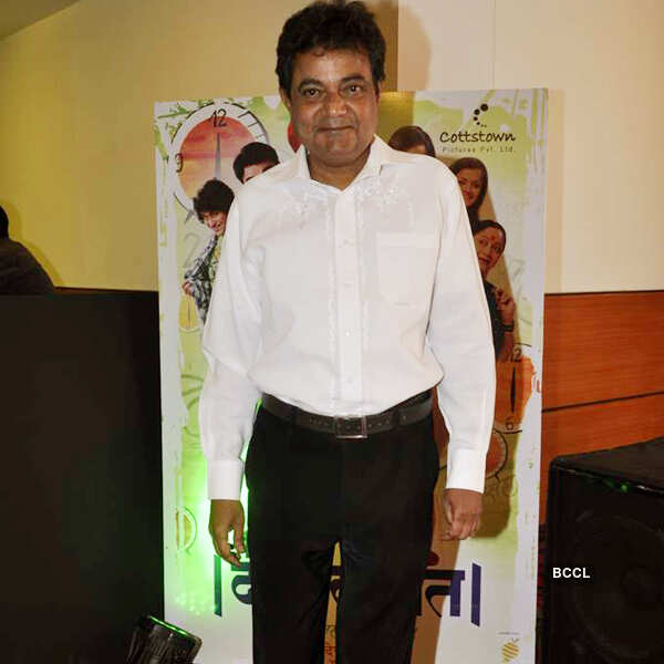 Vijay Chavan during the launch of the movie Shrimant Damodar Pant, in ...
