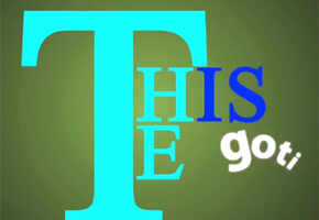 The Goti song: Video typography