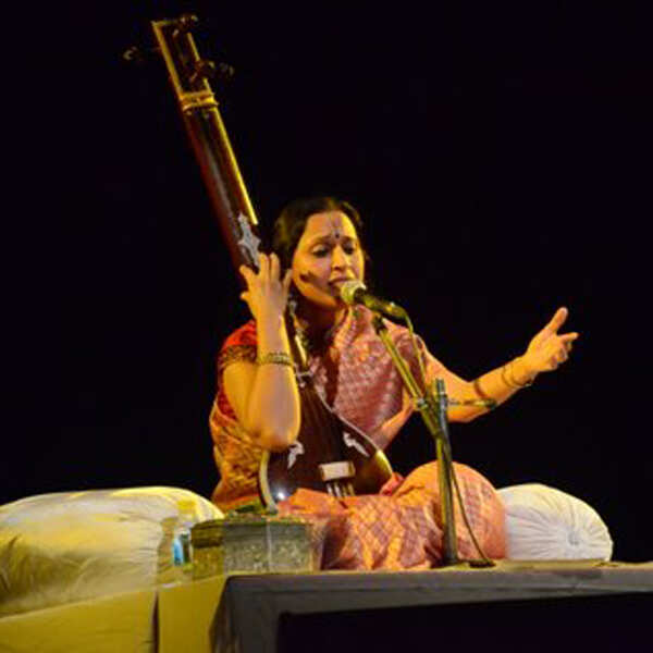 Vidya Shah performs during 'Akhtari - A Tribute To Begum Akhtar', held ...