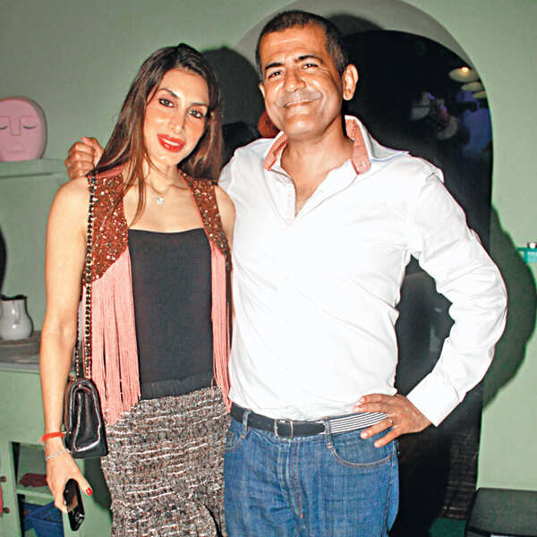 Priya Sachdev and AD Singh during the launch of Guppi by ai, held at ...
