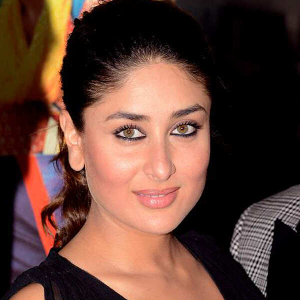 Bollywood diva Kareena Kapoor during the first look launch of her movie ...
