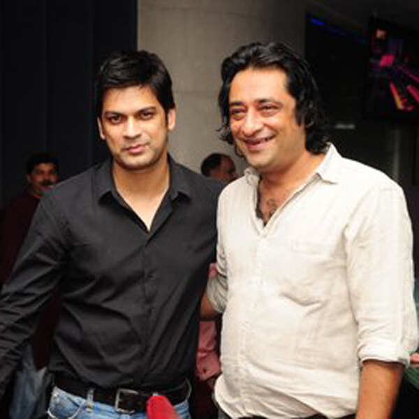 Imran Zahid and Ajay Bahl during the Cine Bahas Talab party, held at ...