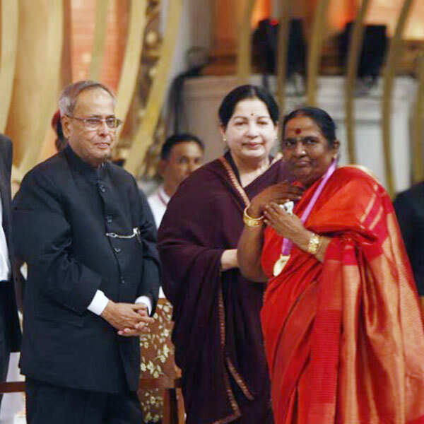 Parvathamma Rajkumar at the closing ceremony of 100 Years of Indian ...