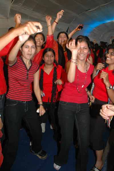 BCA freshers party of Raisoni management college at Krazy Castle ...