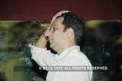 Rushali Arora with Bobby Arora at a b'day party at Enigma on August 29 ...