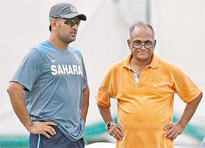 Indian team's practice session