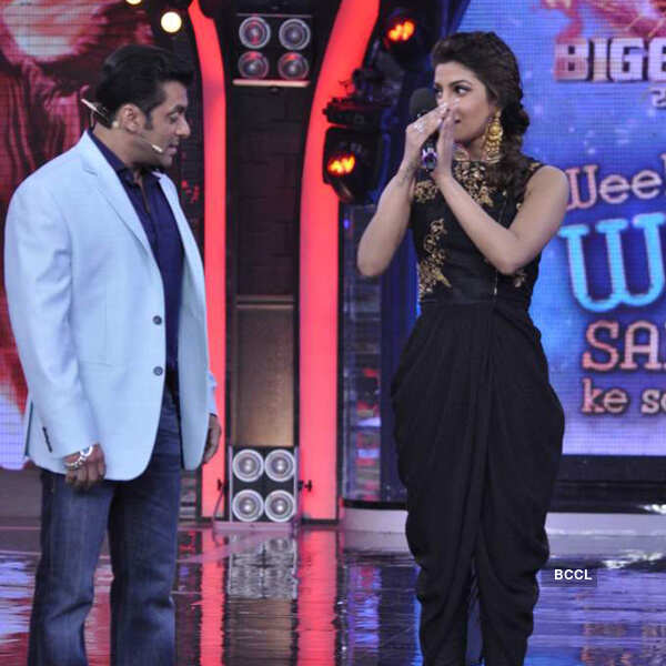 Salman Khan and Priyanka Chopra entertain the house as the actress came ...