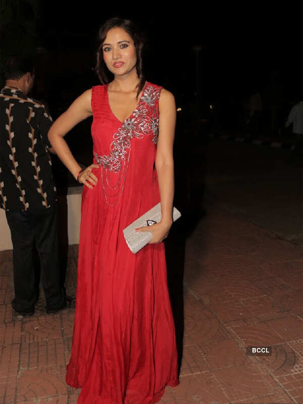 Sunitha Rana flashes her beautiful smile as she poses, during a photoshoot.