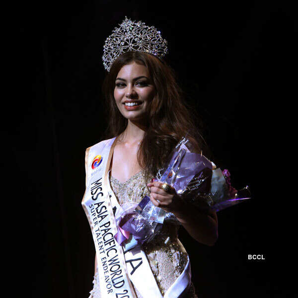 Miss Asia Pacific World Srishti Rana's winning moments