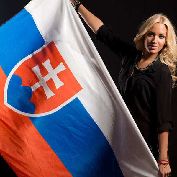 Miss Universe contestants pose with their national flags