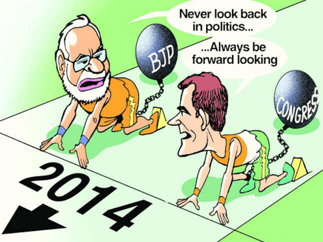 In toons: Modi vs Rahul