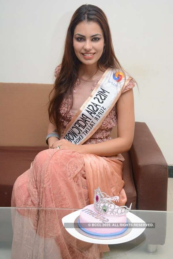Miss Asia Pacific World Srishti Rana's homecoming