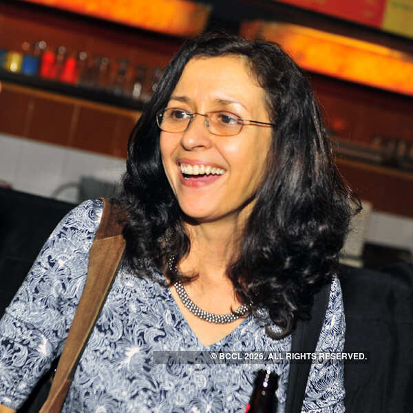 Actress Shernaz Patel enjoys the evening during the launch of Prithvi ...