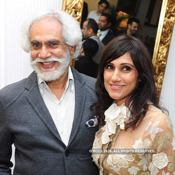 Sunil Sethi and Rina Dhaka during the launch of Delhi One, a project by ...