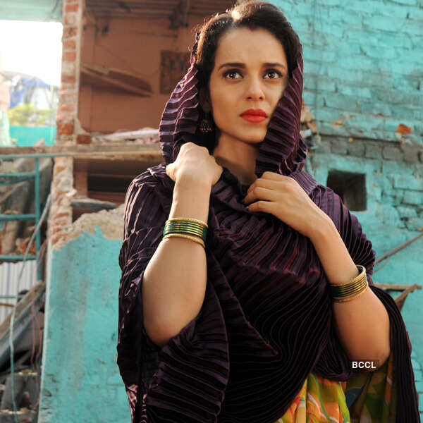 Kangana Ranaut in a still from Bollywood movie Rajjo.