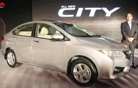 Honda unveils new version of sedan 'City'